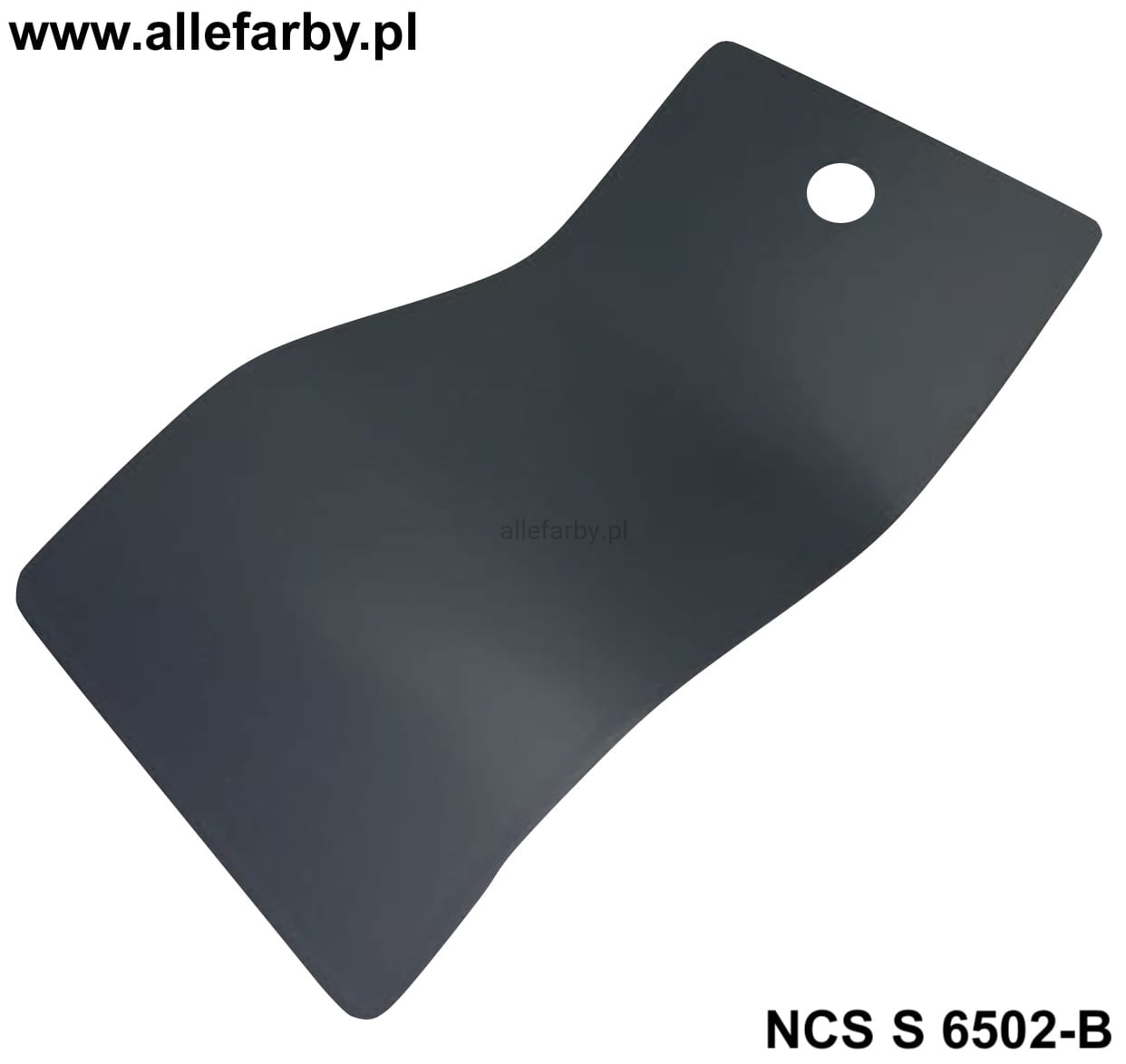 NCS S 6502-B Farba Proszkowa Poliestrowa Kolor Szary Metaliczny Gładki ...